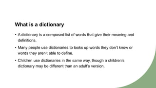 Instructional presentation | PPT