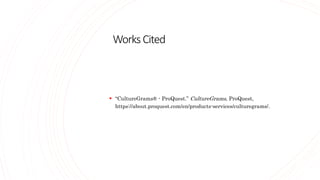 CultureGrams Instructional Presentation | PPTX