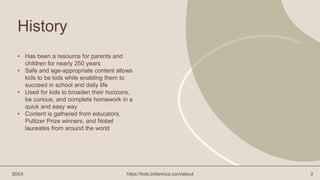 Britannica Kids Instructional Presentation | PPT