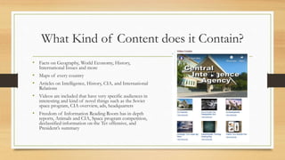 CIA Library Presentation | PPT
