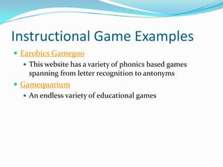 Instructional software Presentation | PPTX