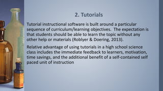 Instructional software | PPTX