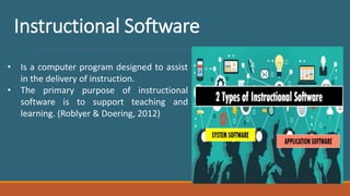 Instructional software | PPTX