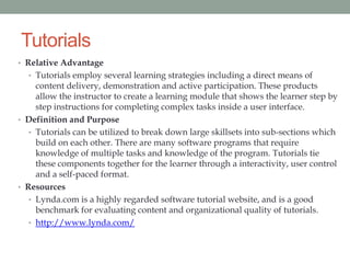 Instructional software ab | PPT