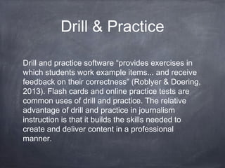 Instructional software presentation | PPT