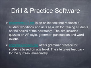 Instructional software presentation | PPT