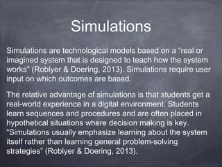 Instructional software presentation | PPT