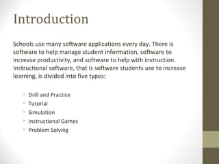 Instructional_software | PPT