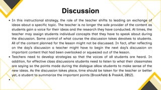 Comprehensive Instructional Strategies for Effective Teaching and ...