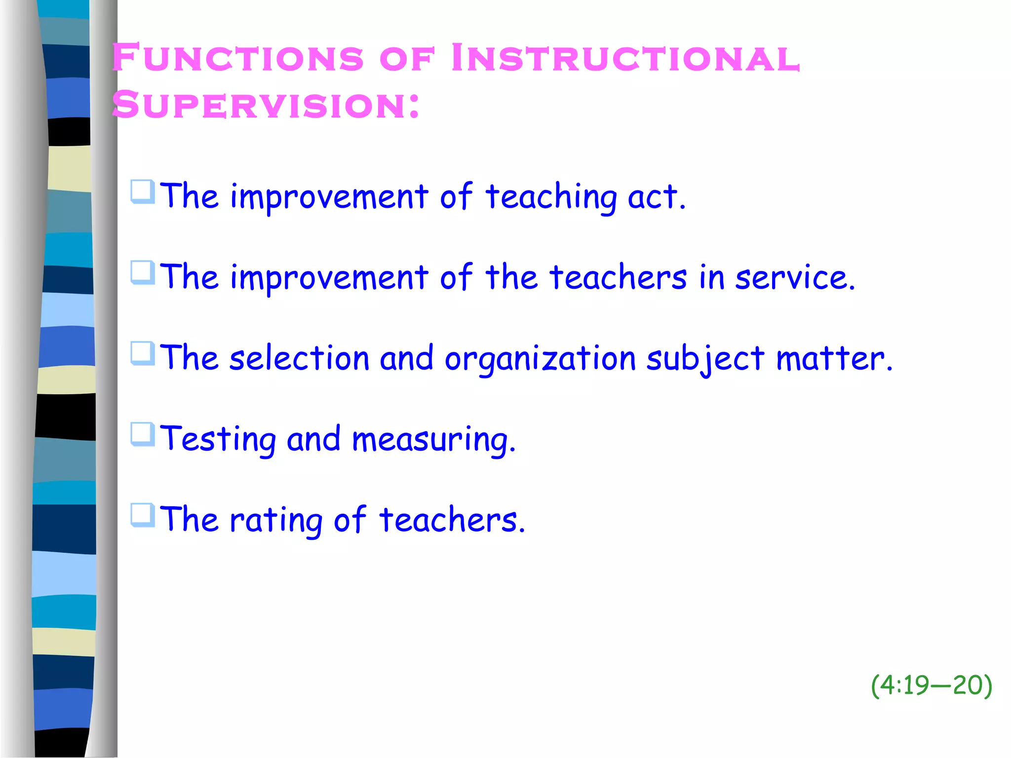 Instructional supervision | PPT