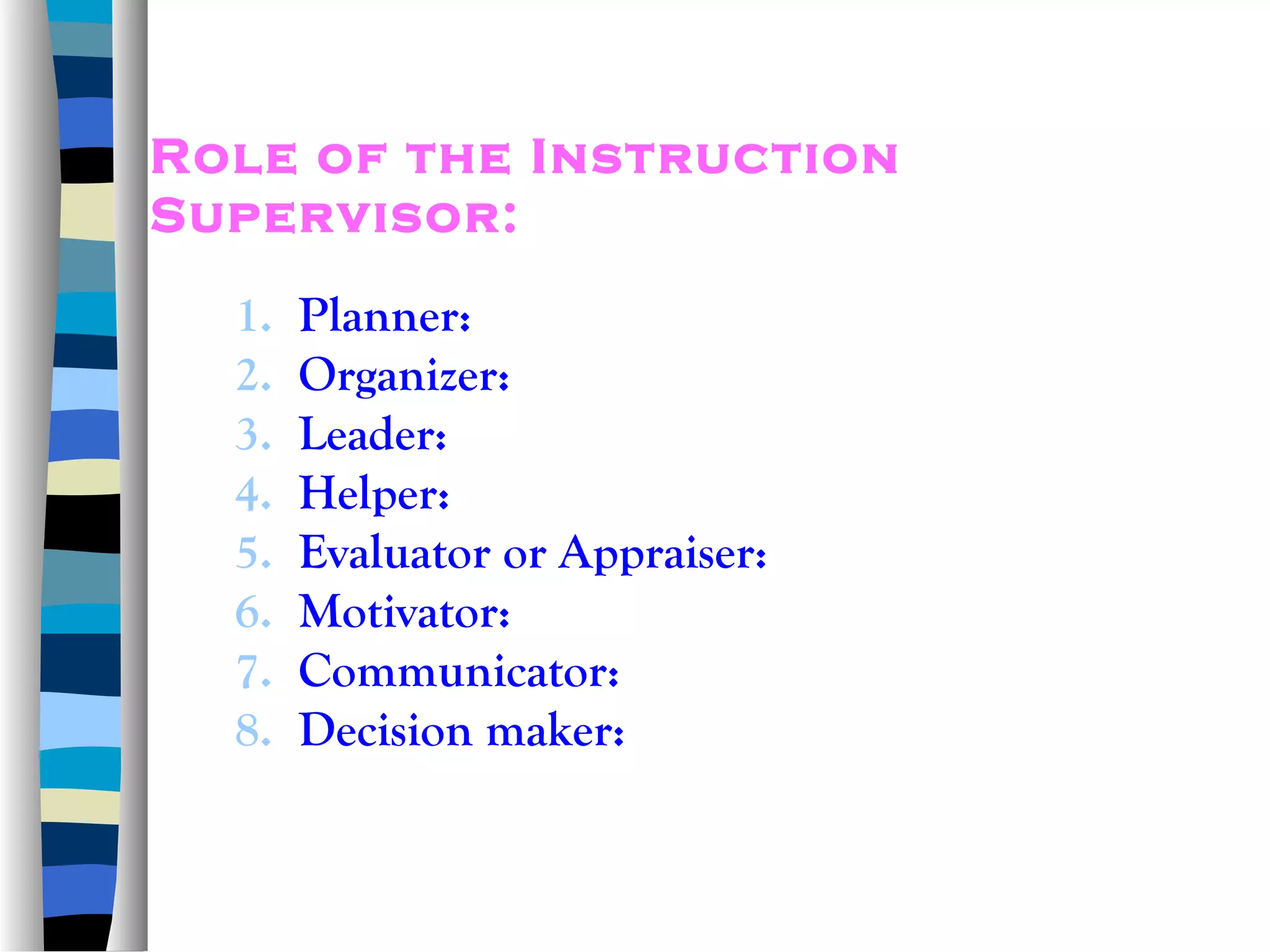 Instructional supervision | PPT