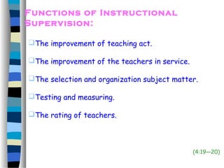 Instructional supervision | PPT