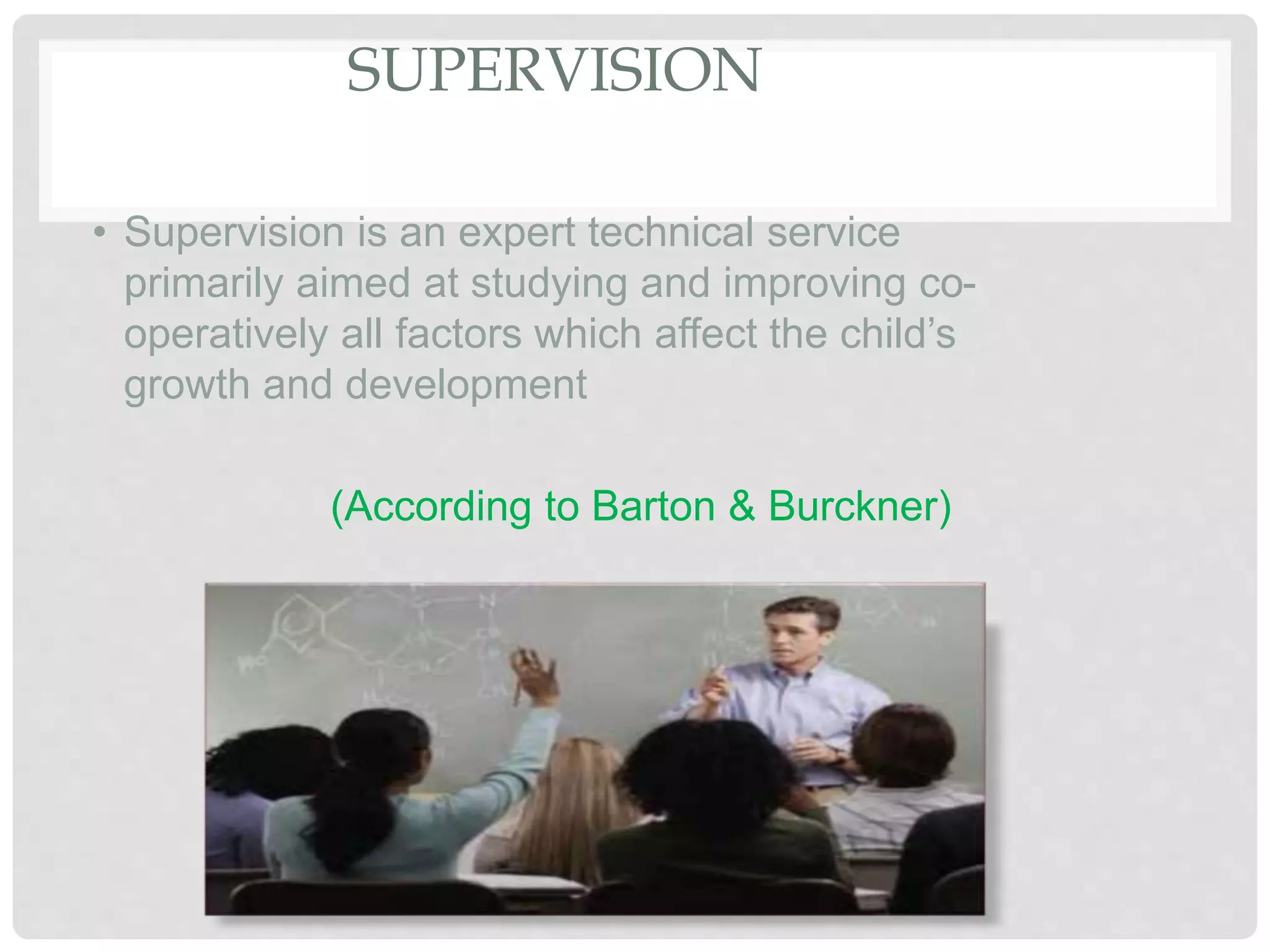 Instructional supervision,its models and school supervision | PPTX