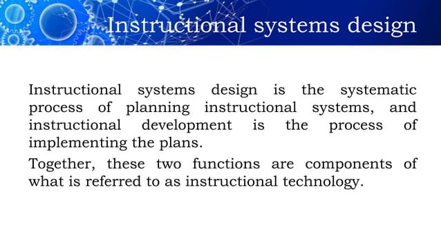 Instructional System.pptx | Educational Assessment | Education