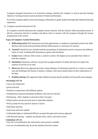 Instructional technology and computer | PDF | Secondary Education ...