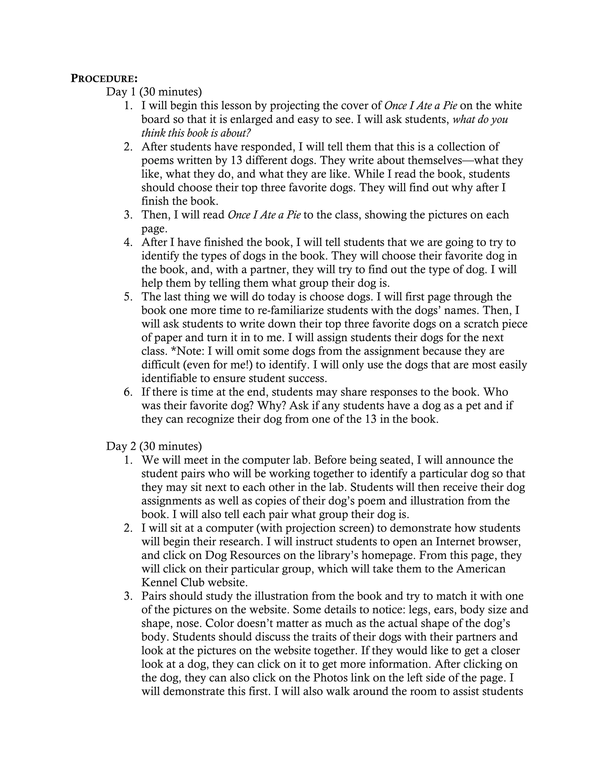 Monarch Award Instructional Unit | PDF