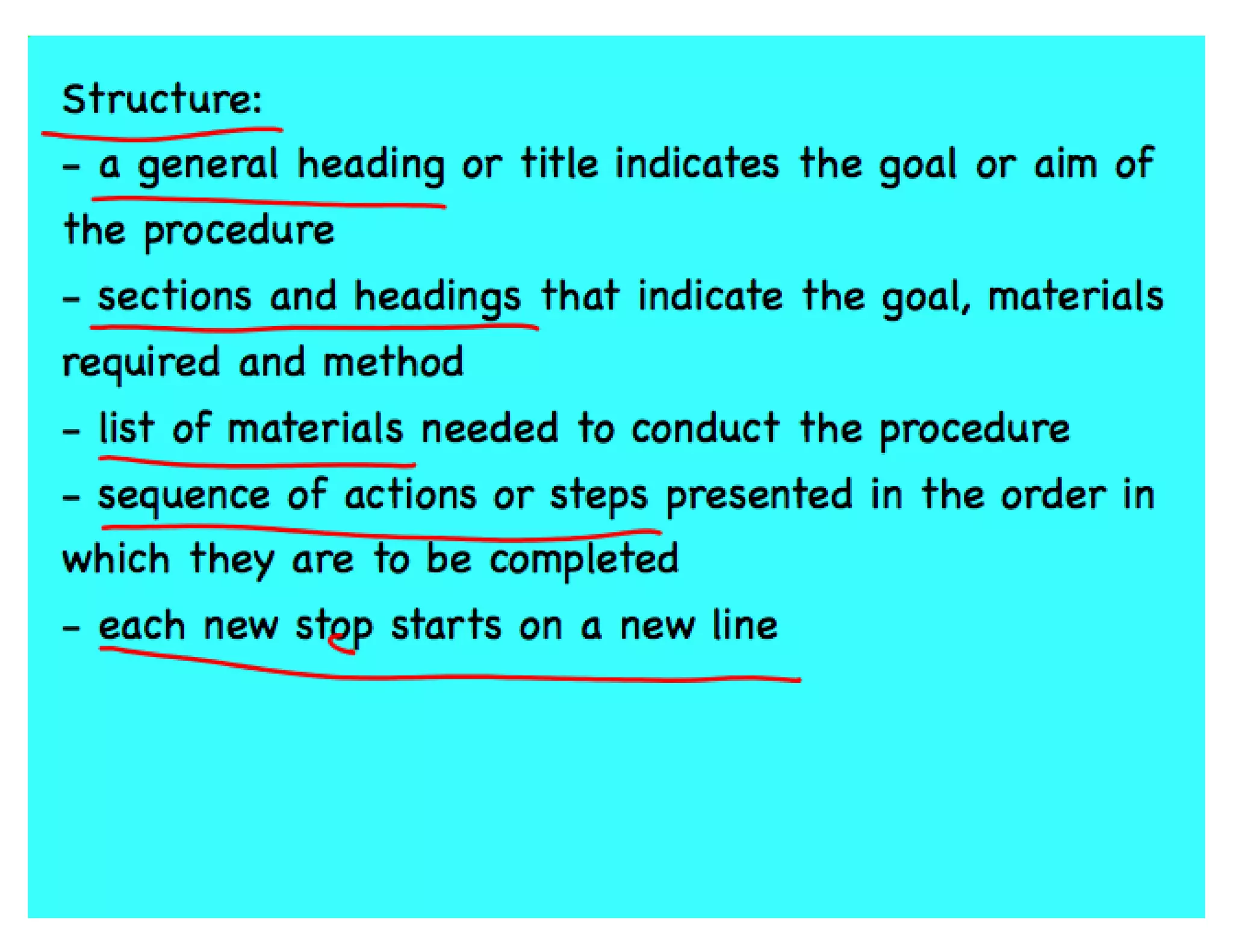 Instructional writing | PPT