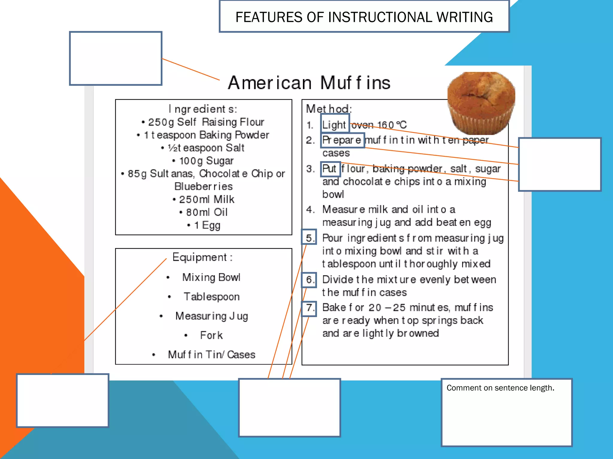 Instruction texts | PPT