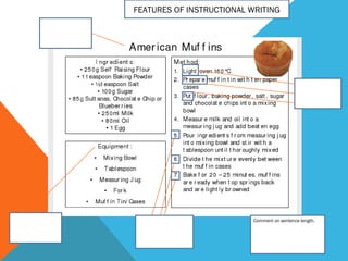 Instruction texts | PPT