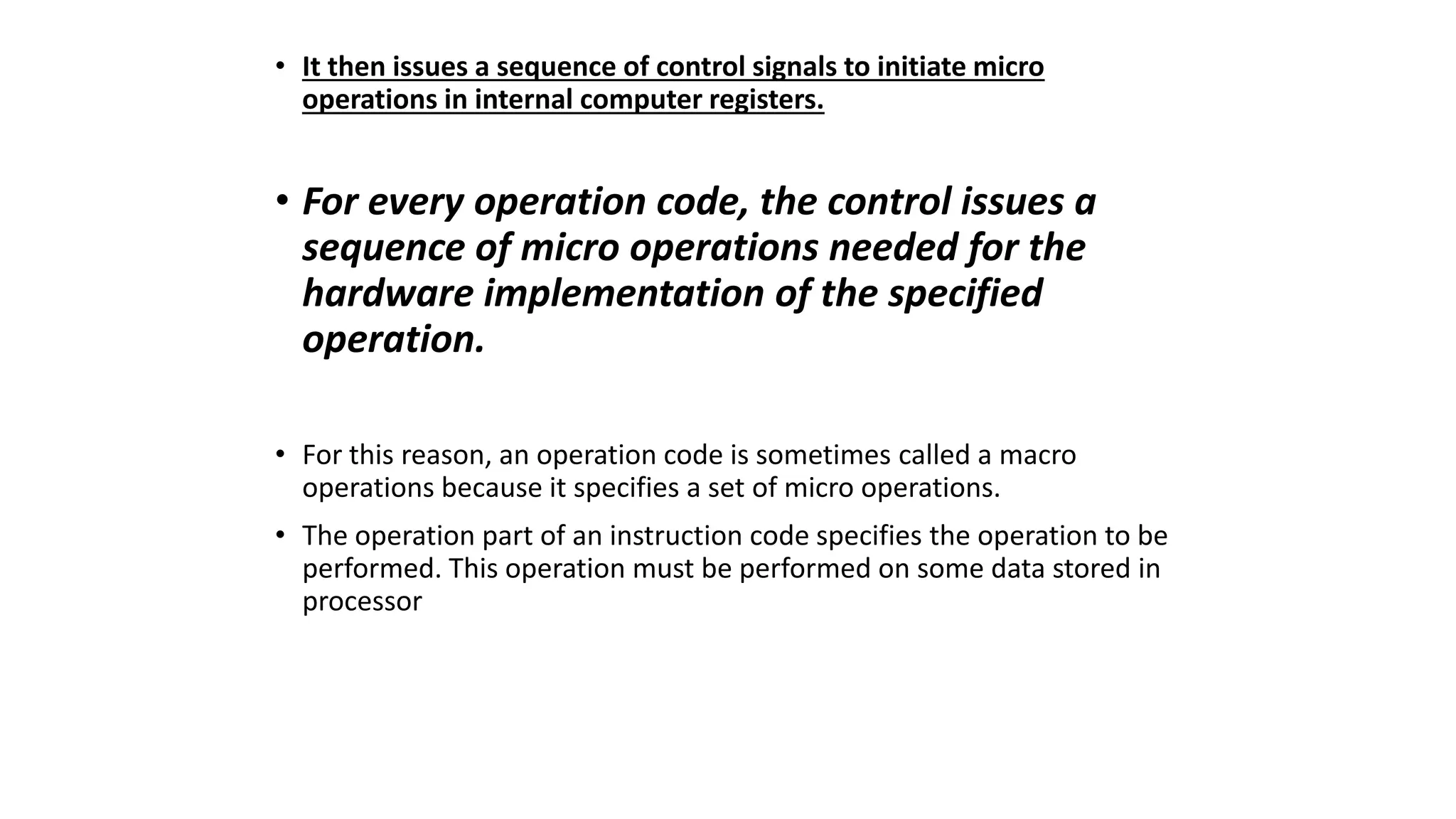 Instruction code and formets is a binary pattern | PDF