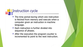 Instruction cycle(For College Seminars) | PPT