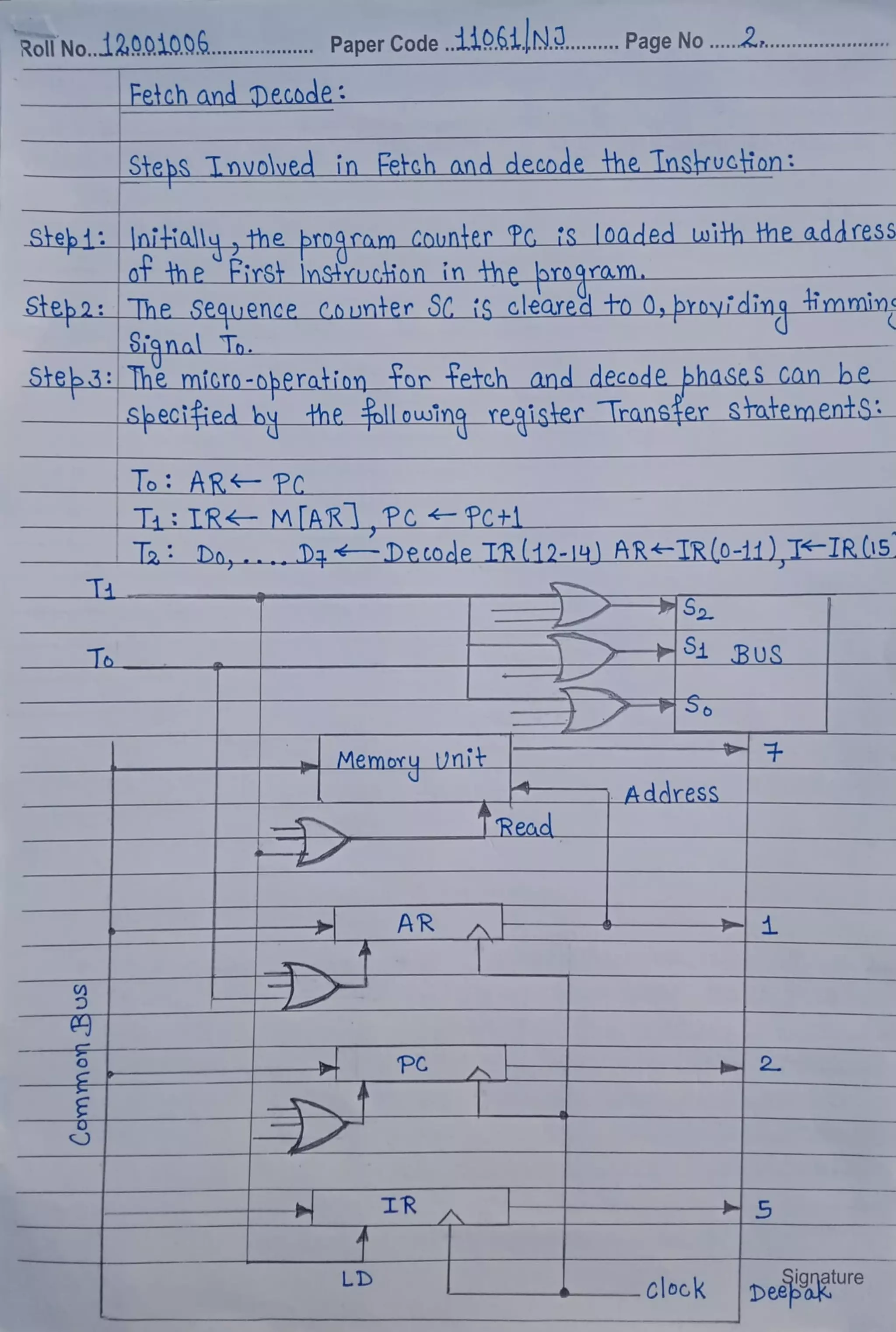 Instruction Cycle.pdf | Computer Peripherals | Computing