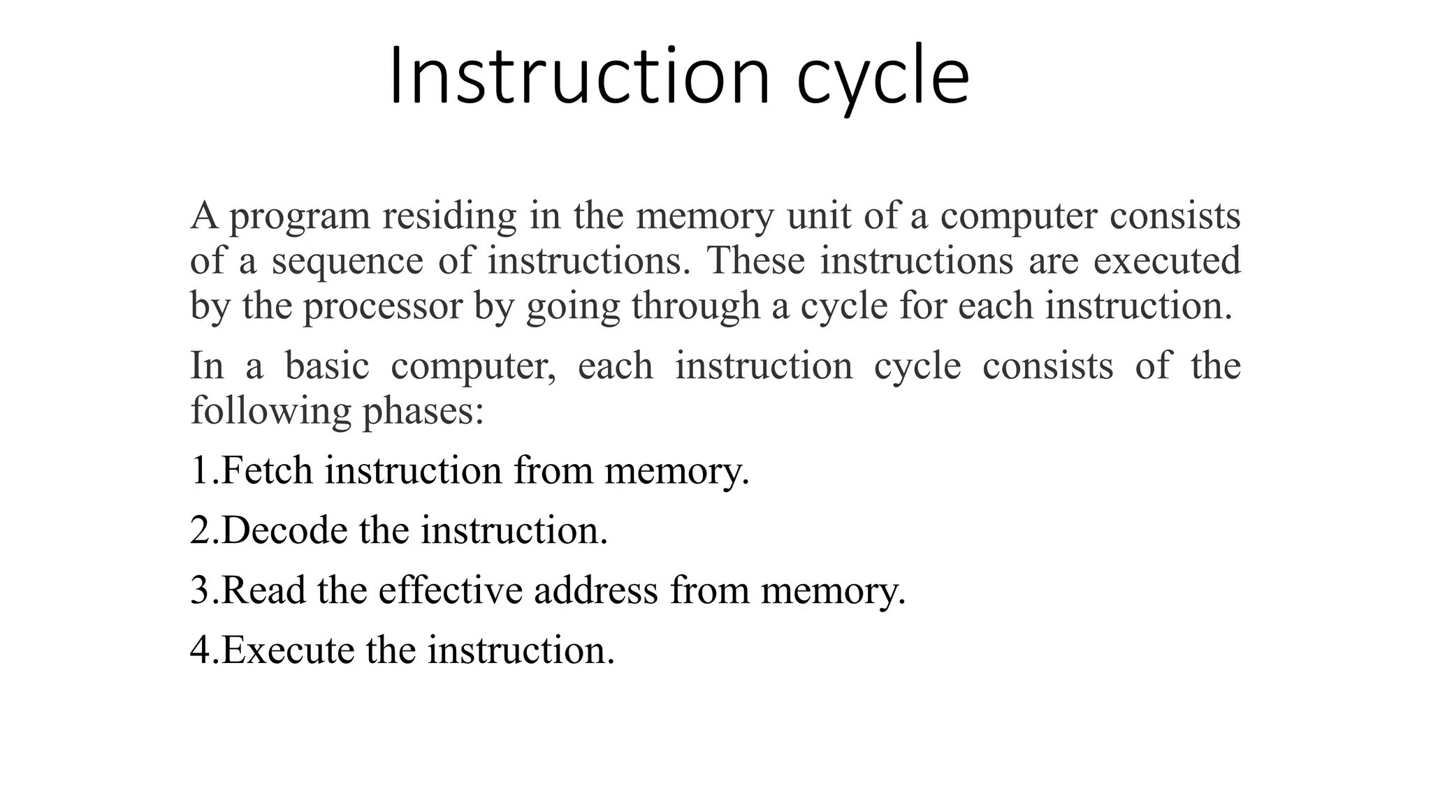 Instruction Cyclepptx 