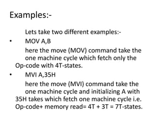 Instruction cycle & machine cycle | PPTX