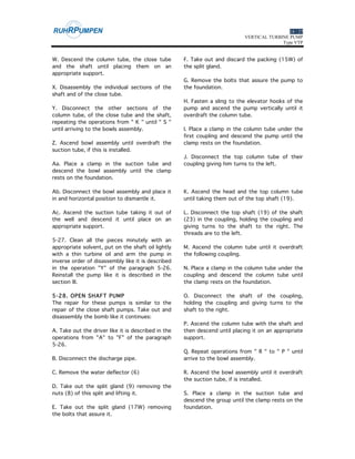 Instruction for installation guidelines vertical turbine pump | PDF
