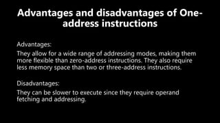 INSTRUCTION FORMAT.pptx | Programming Languages | Computing