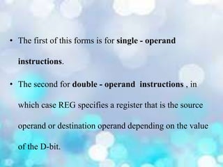 microcomputer architecture-Instruction formats | PPT