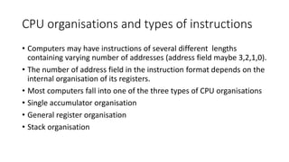 Instruction Formats | PPTX