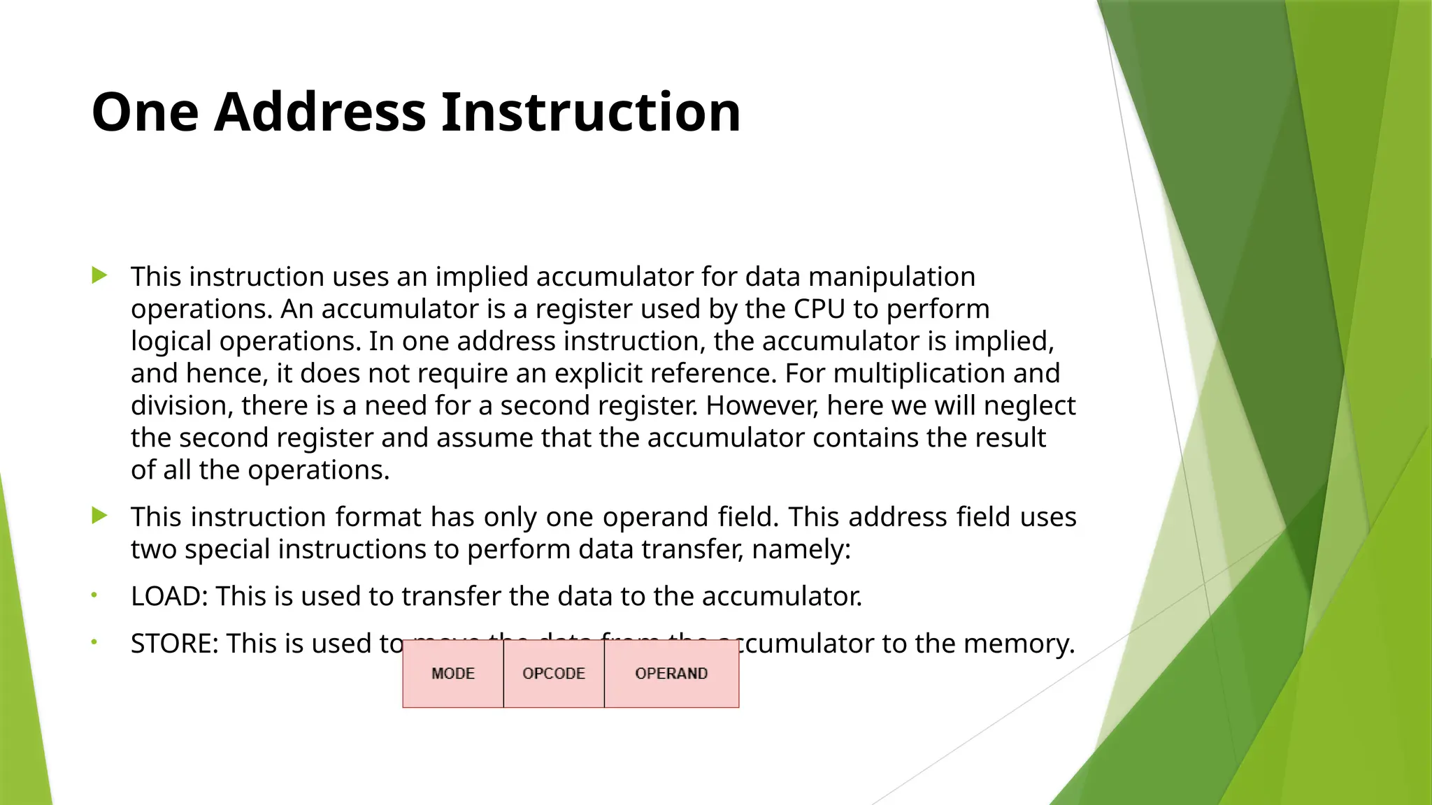 Instruction Formats in computer architecture.pptx | Operating Systems ...