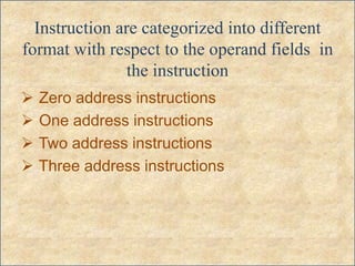 Instruction format UJJWAL MATOLIYA.pptx