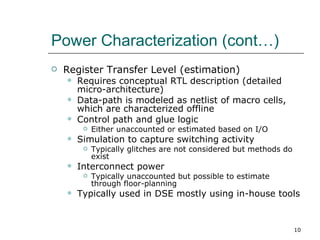 Instruction level power analysis | PPT
