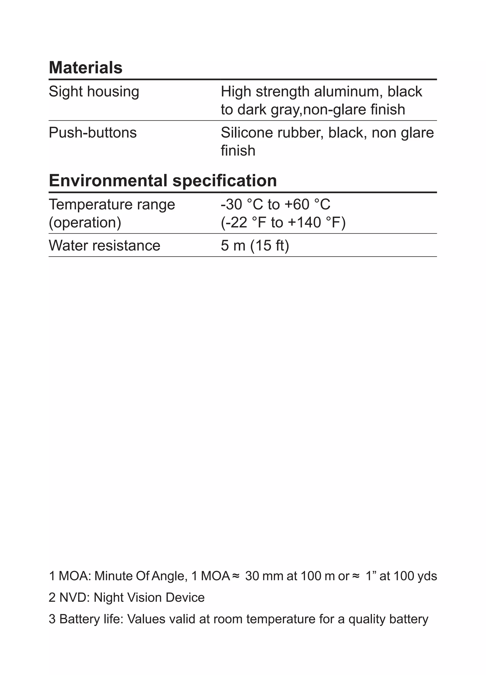 Instruction Manual | Aimpoint Acro C-1 | Optics Trade | PDF