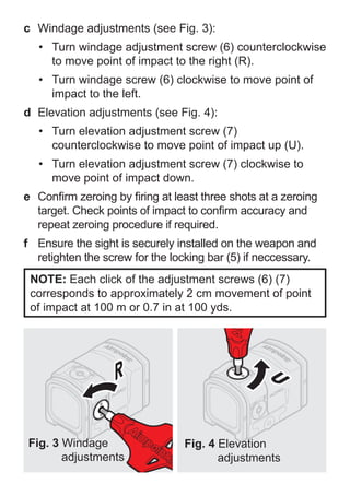 Instruction Manual | Aimpoint Acro P-2 | Optics Trade | PDF