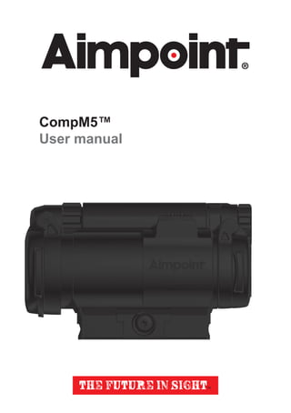 Instruction manual | Aimpoint CompM5 | Optics Trade | PDF