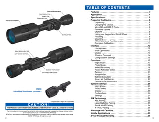 Instruction Manual | ATN X-Sight 4K Pro | Optics Trade | PDF