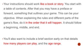 instruction manual_Board Game.pptx