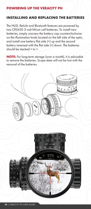 Instruction Manual | Burris Veracity PH Rifle Scopes | Optics Trade | PDF