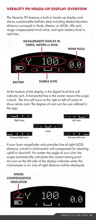 Instruction Manual | Burris Veracity PH Rifle Scopes | Optics Trade | PDF