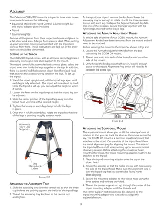 Instruction manual | Celestron CGEM DX Telescopes | Optics Trade | PDF ...