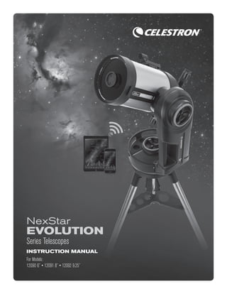 Instruction Manual | Celestron NexStar Evolution Telescopes | Optics ...