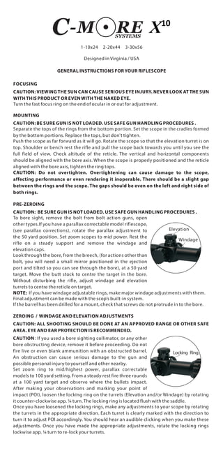 Instruction manual | Nikko Stirling C-more Rifle Scopes | Optics Trade ...