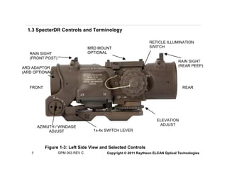Instruction Manual | Elcan Specter DR 1-4x32 Riflescope | Optics Trade ...