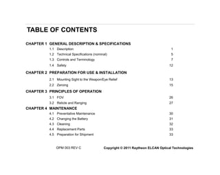 Instruction Manual | Elcan Specter DR 1-4x32 Riflescope | Optics Trade | PDF