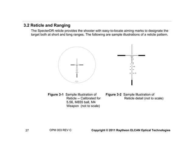 Instruction Manual | Elcan Specter DR 1-4x32 Riflescope | Optics Trade ...