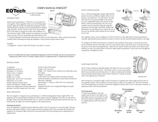Instruction Manual EOTECH G33 STS Sight | Optics Trade | PPT