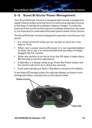 Instruction Manual | Flir Scout BTS Thermal BI-Ocular | Optics Trade | PDF